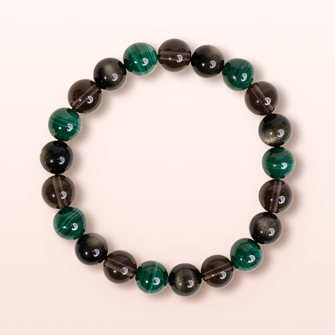 Shielding Crystal - Triple Protection Bracelet – ORVEL GEMS